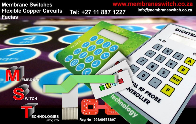 Membrane Switch Technologies – Complex copper circuitry with built-in LED's